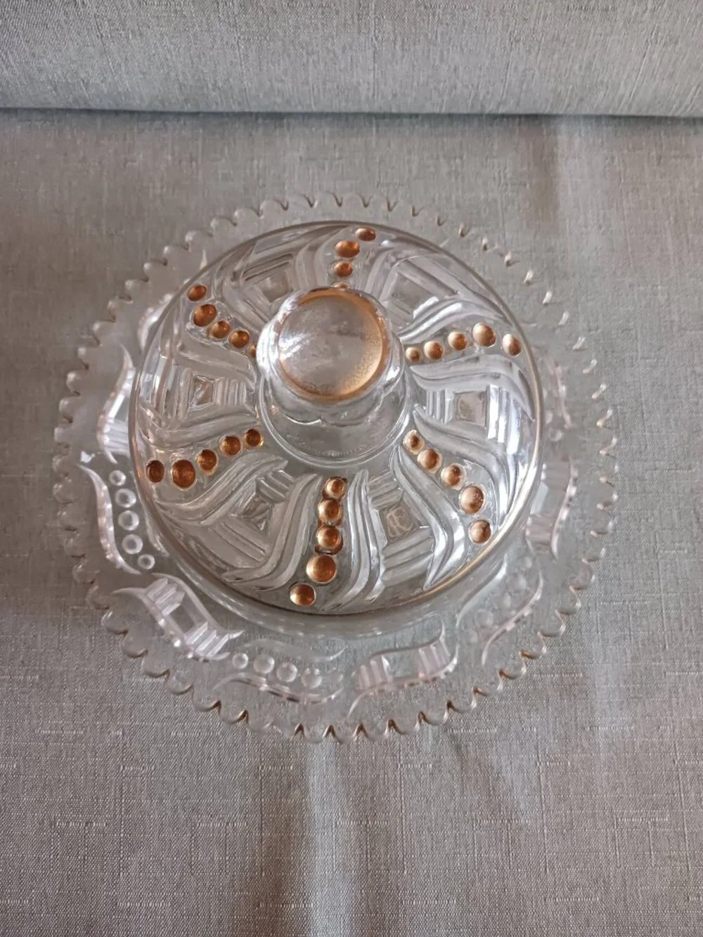 Early American | Kitchen | Early American Pattern Glass Eapg Covered ...